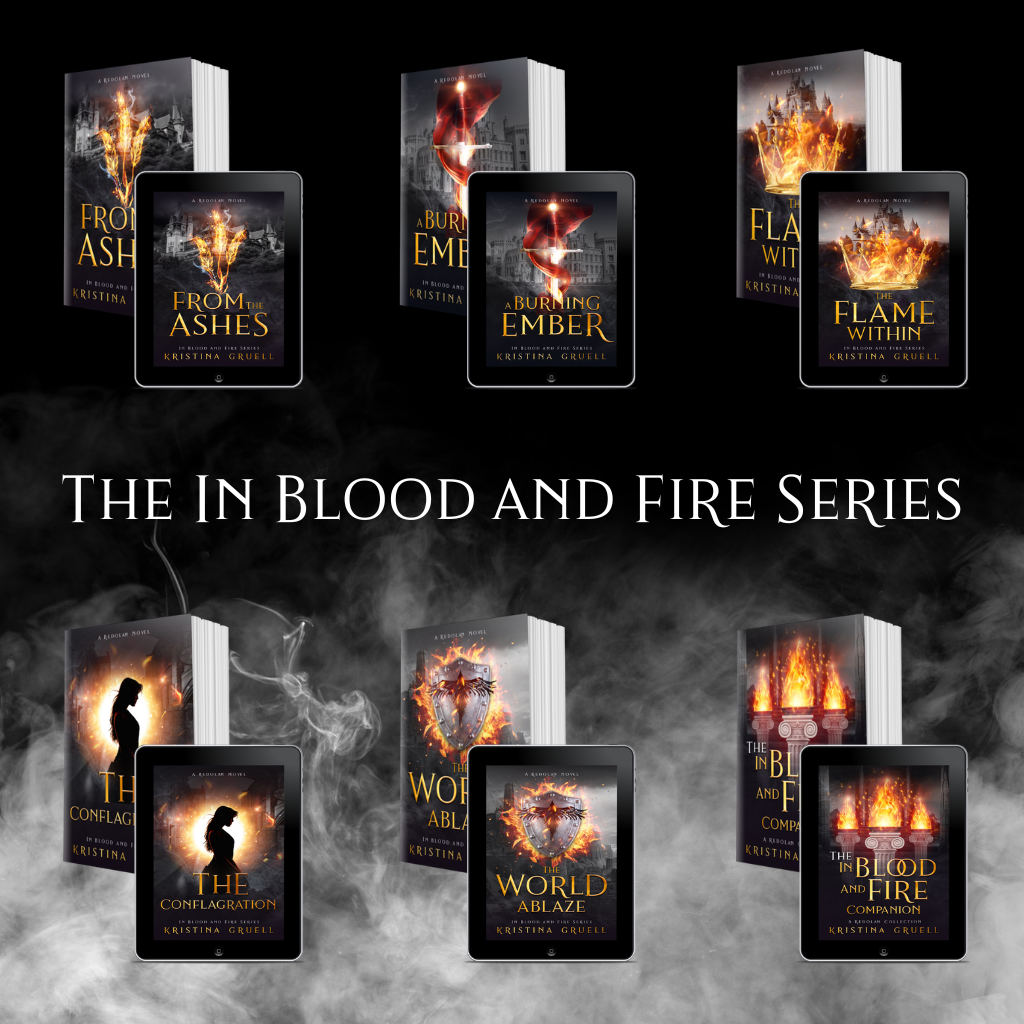 In Blood and Fire Series – Kristina Gruell's Somerled Universe